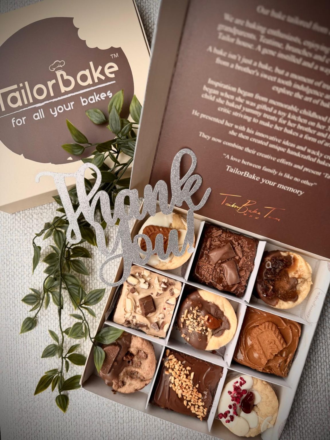 Thank You Treat Box | Delivered To Your Door | TailorBakes